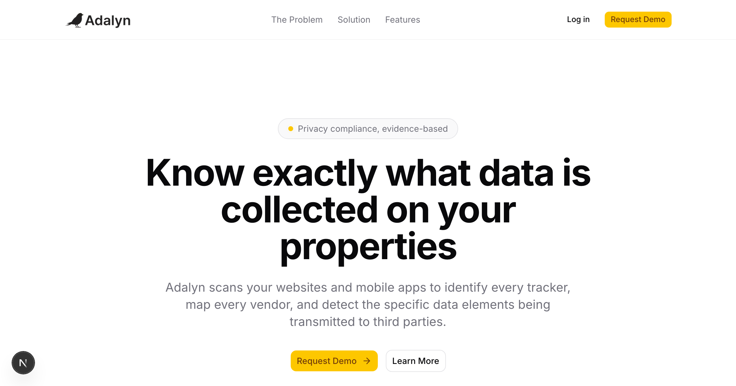 Adalyn - Privacy Testing and Monitoring